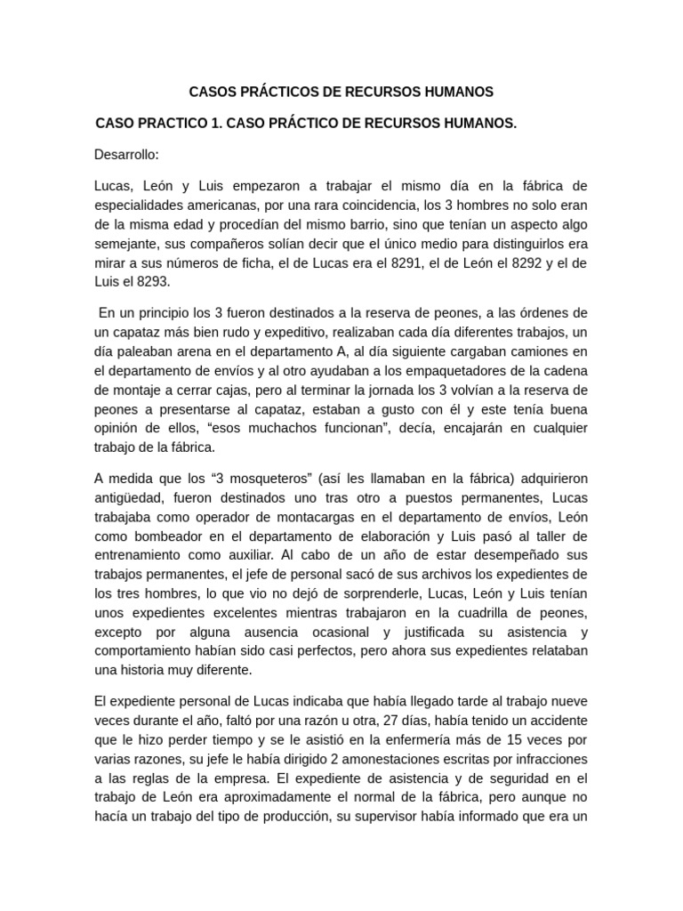 4 Casos Prácticos - Cyd | PDF | Hospital | ostra