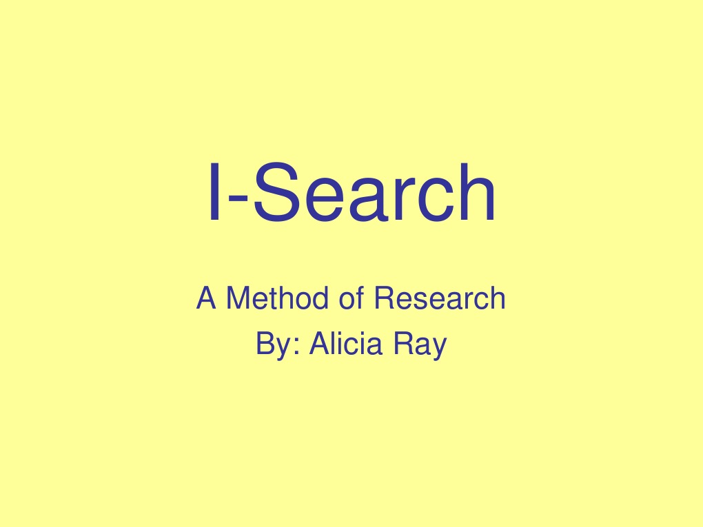 I-Search Method for Researching Skype | PDF