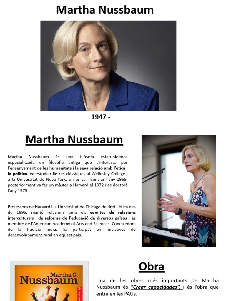 PP Martha Nussbaum | PDF