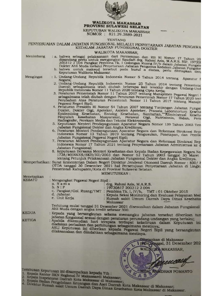 Dokumen Dari DRG Rahmiaziz | PDF