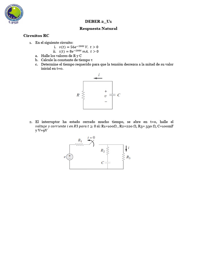 Deber 2 U1 CE II | PDF