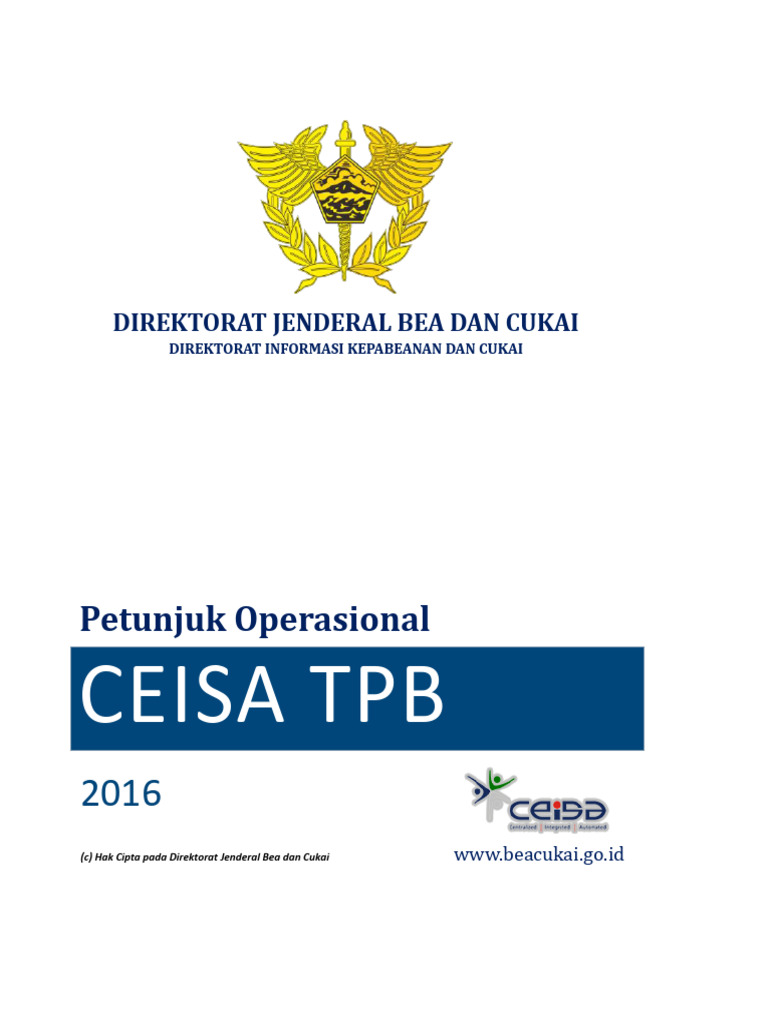 User Manual Ceisa Tpb | PDF
