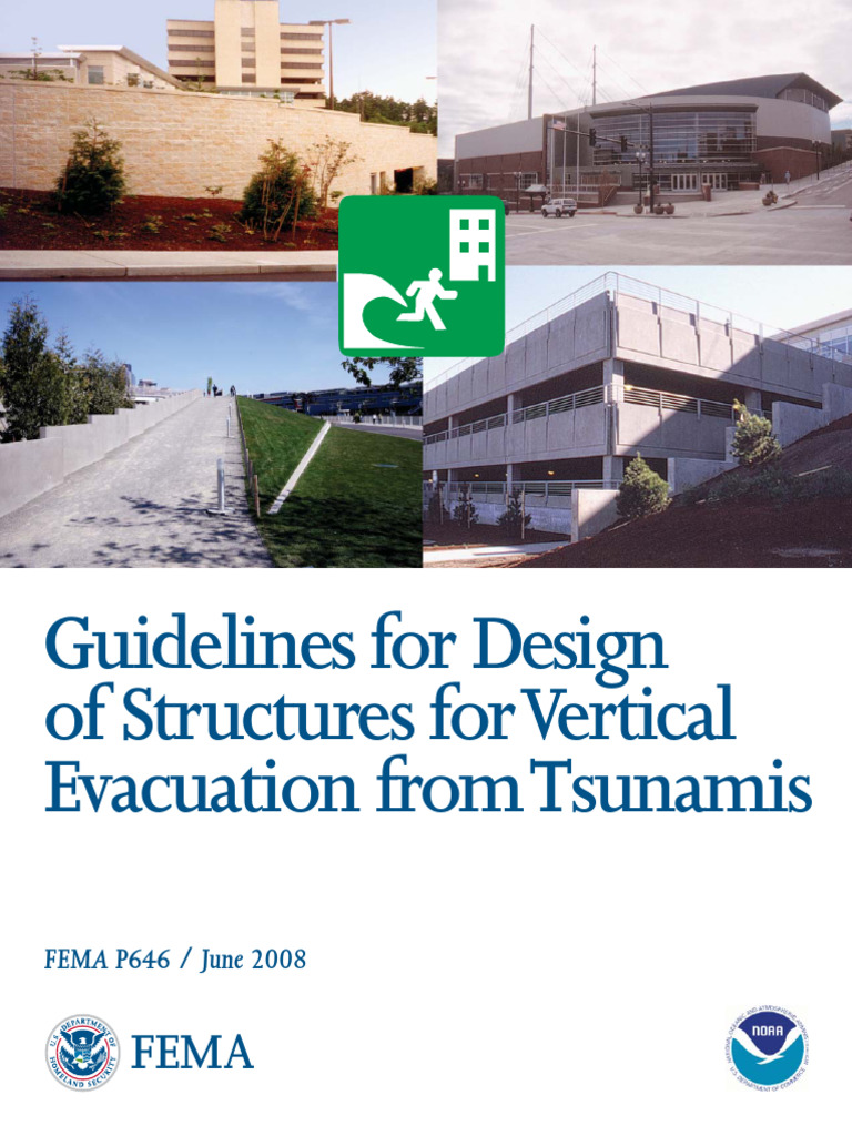 FEMA P646: Tsunami Vertical Evacuation Guidelines | PDF | Tsunami | Flood