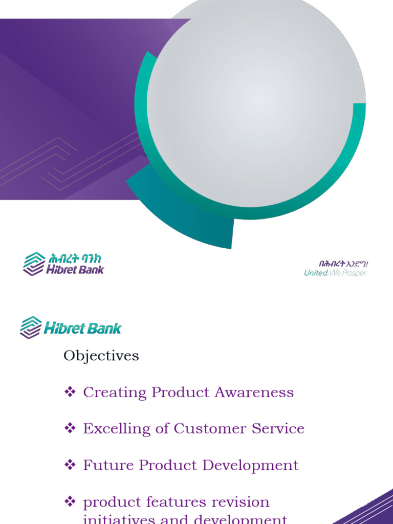Hibret Bank Product Menu | PDF | Banks | Transaction Account