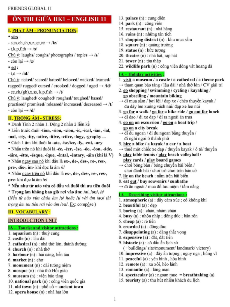 Friends Global 11 Review | PDF