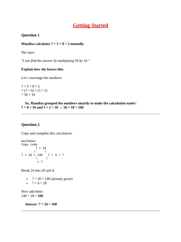 Unit 16 The Laws of Arithmetic | PDF | Multiplication | Mathematics