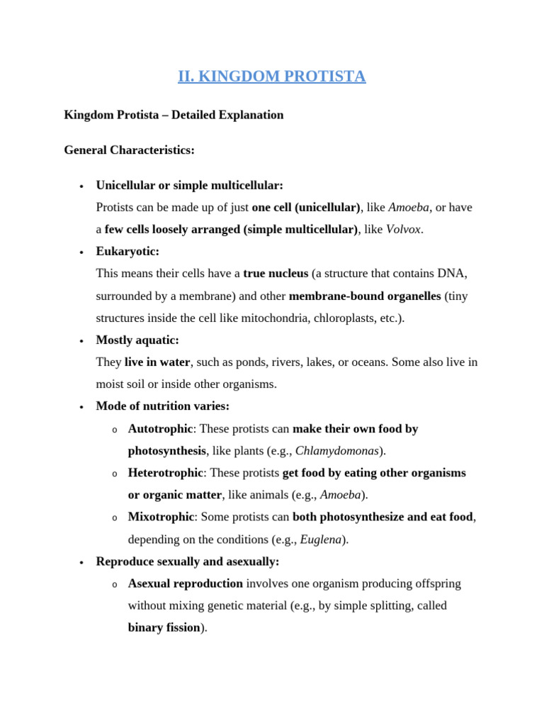 !kingdom Protista and Fungi SM | PDF | Fungus | Cell (Biology)