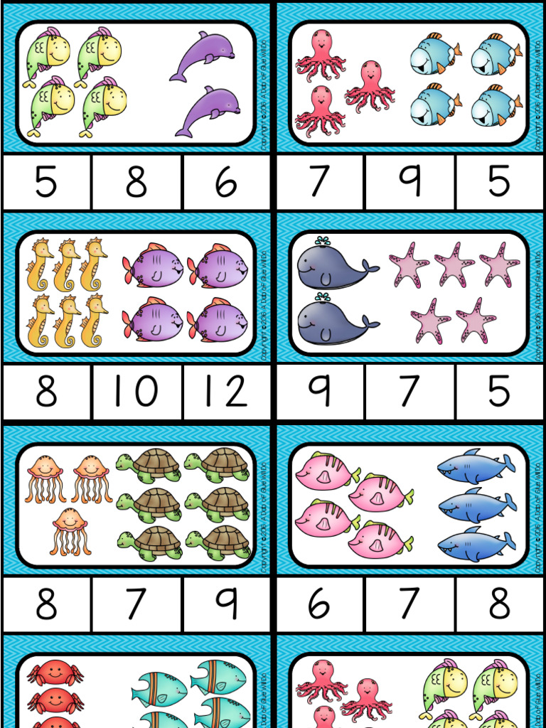 Count and Clip Freebie | PDF