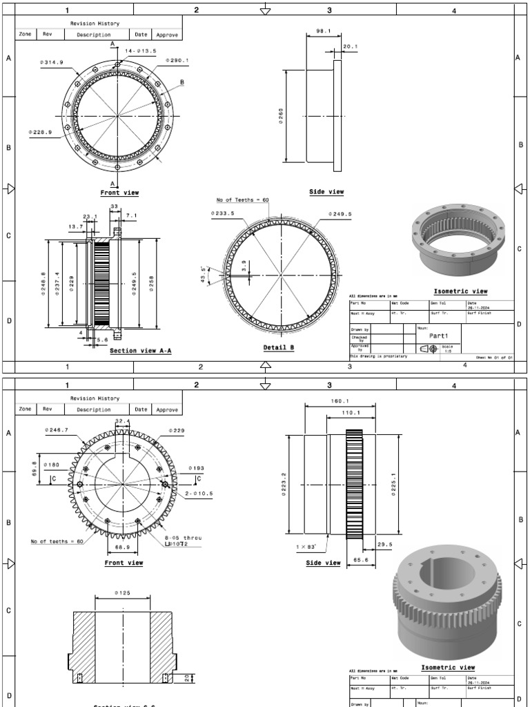 2D CAD Drawings | PDF