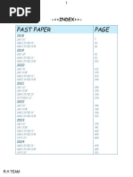 Generic Examination Paper Cover Sheet | PDF