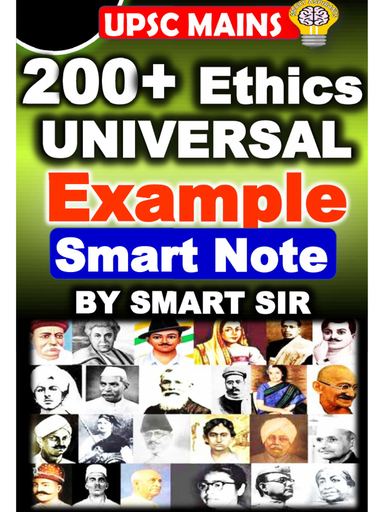 200+ Ethics Universal Example by Smart Sir | PDF
