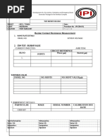 Bus Bar Contact Resistance Measurement Test | PDF