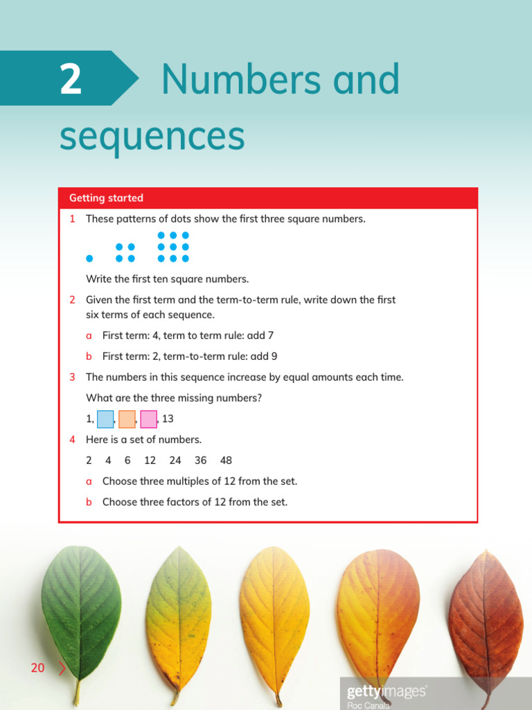 Maths LB Grade 6 P-Lesson5 | PDF | Numbers | Arithmetic