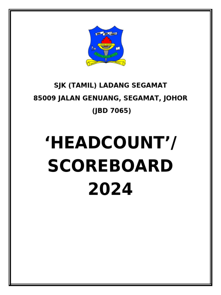 Headcount BM 2024 | PDF