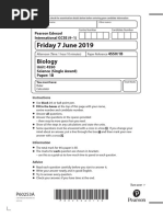 GCSE Biology Paper 1 Topics Overview | PDF | Biology | Cell (Biology)