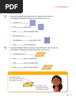 Classifying Quadrilaterals with Venn Diagrams | PDF