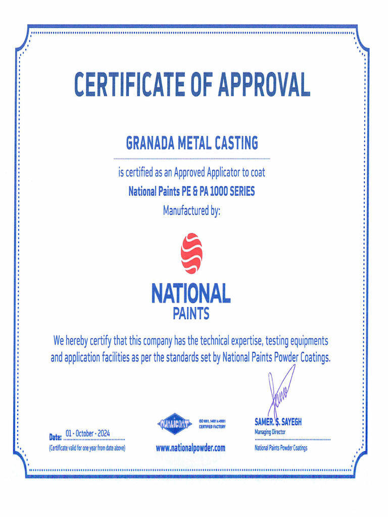 Applicator Certificate - Oct 2025 | PDF
