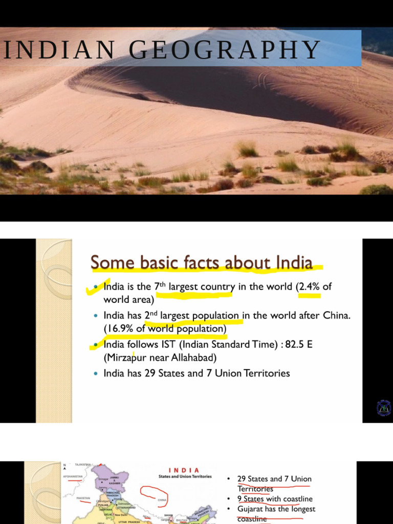 Indian Geography | PDF