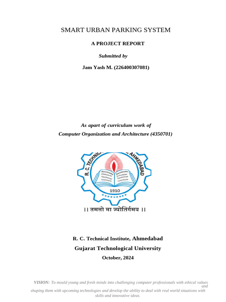 COA Micro Project Template | PDF | Central Processing Unit | Computer ...