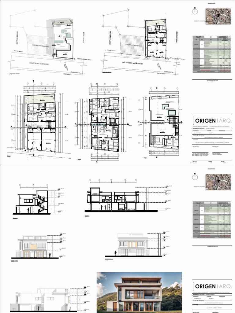 01- Planos Quispe Jessica_Origen Arq | PDF