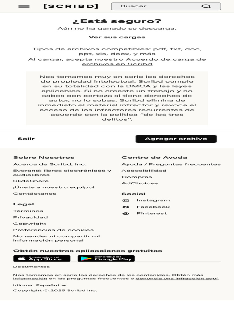 Suba Un Documento Scribd | PDF