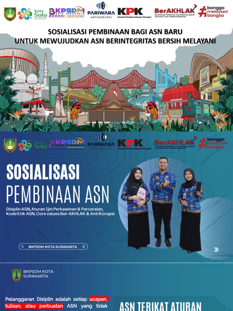 Pembinaan ASN Baru untuk Integritas | PDF