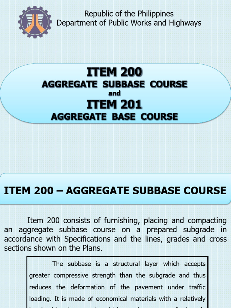 Item 200 201-Abby Gascon | PDF | Wear | Construction Aggregate
