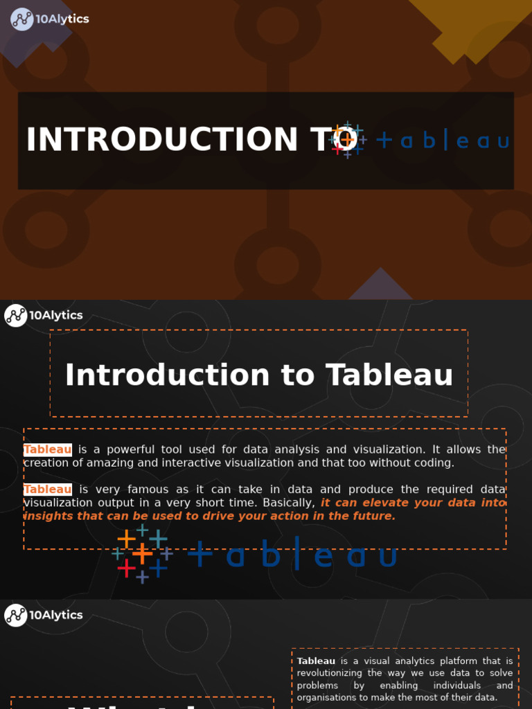 10 - Tableau Basics, Time Series, Aggregation, and Filters | PDF | Data | Information Technology