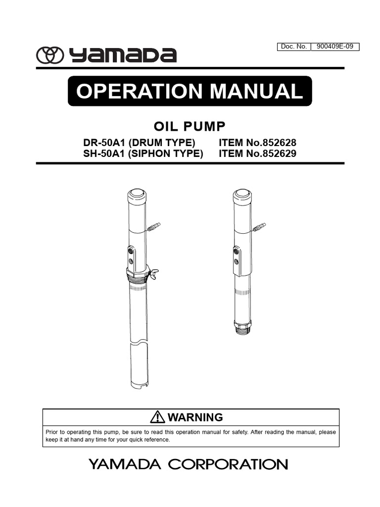 Yamada | PDF | Pump | Valve