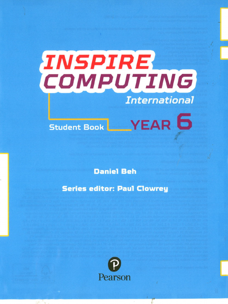 Inspire Computing International Year 6 Student Book | PDF