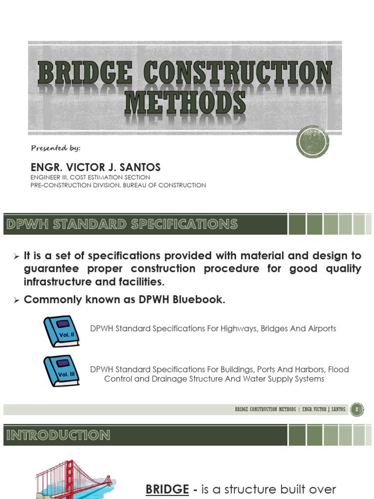 Bridge Construction Methods - Final | PDF | Deep Foundation | Concrete