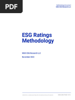 MSCI ESG Ratings Methodology | PDF