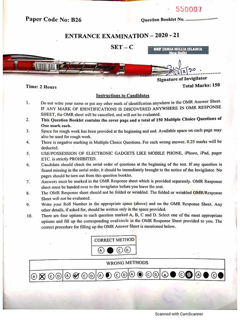 Ba LLB 2020 - SSF Jmi-1 | PDF