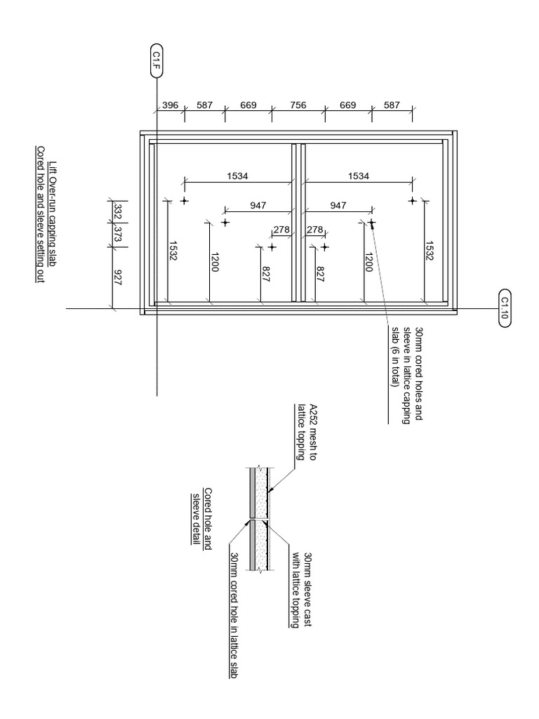 KP1596 - SK - 020 - Lift Over-Run Cored Lattice Slab | PDF