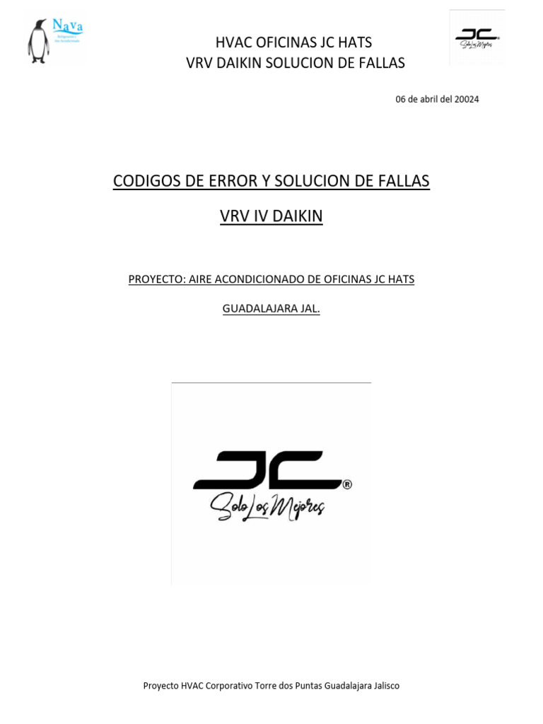 Codigos de Error y Solucion de Fallas | PDF