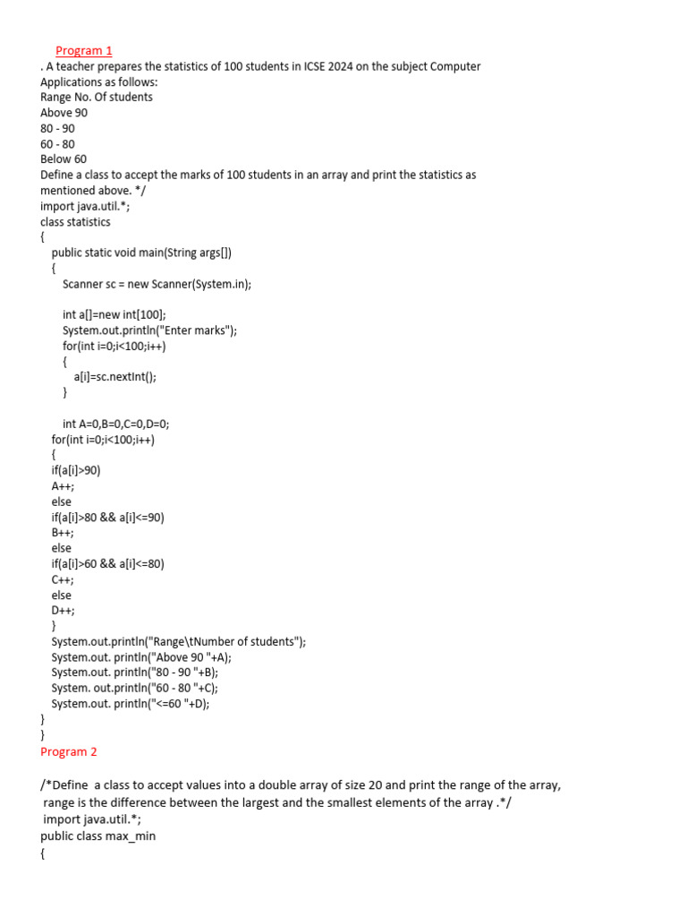 Board SDA Imp Program For Practice | PDF | Computer Programming | Software Engineering