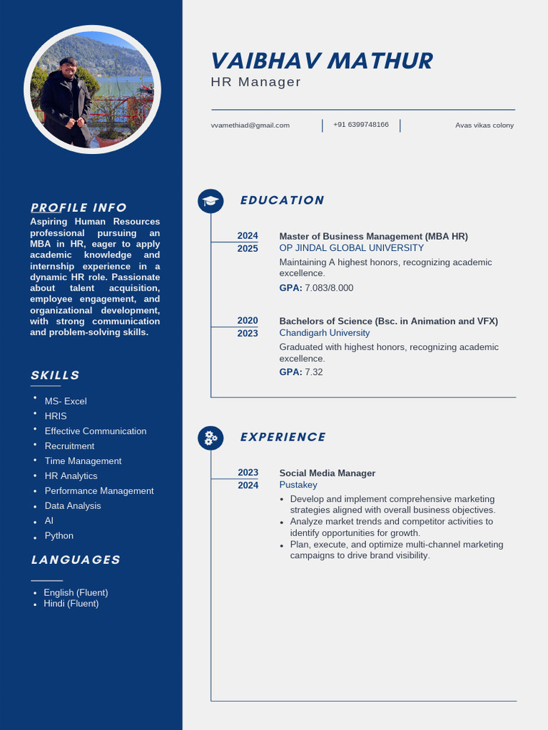 HR CV | PDF