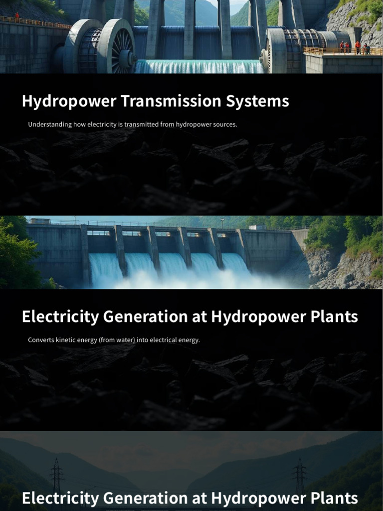 Hydropower Transmission Syste | PDF