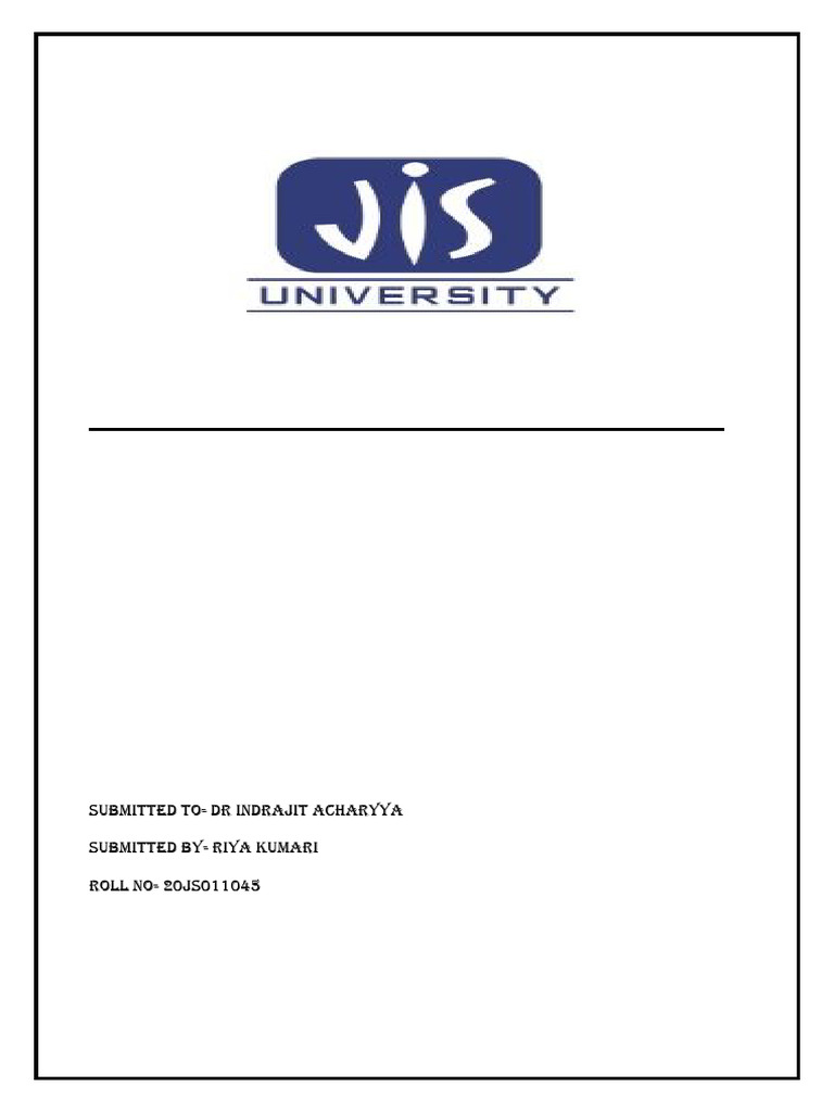 Riya Kumari Assignment Insurance Law 20js011045 | PDF | Insurance | Financial Services