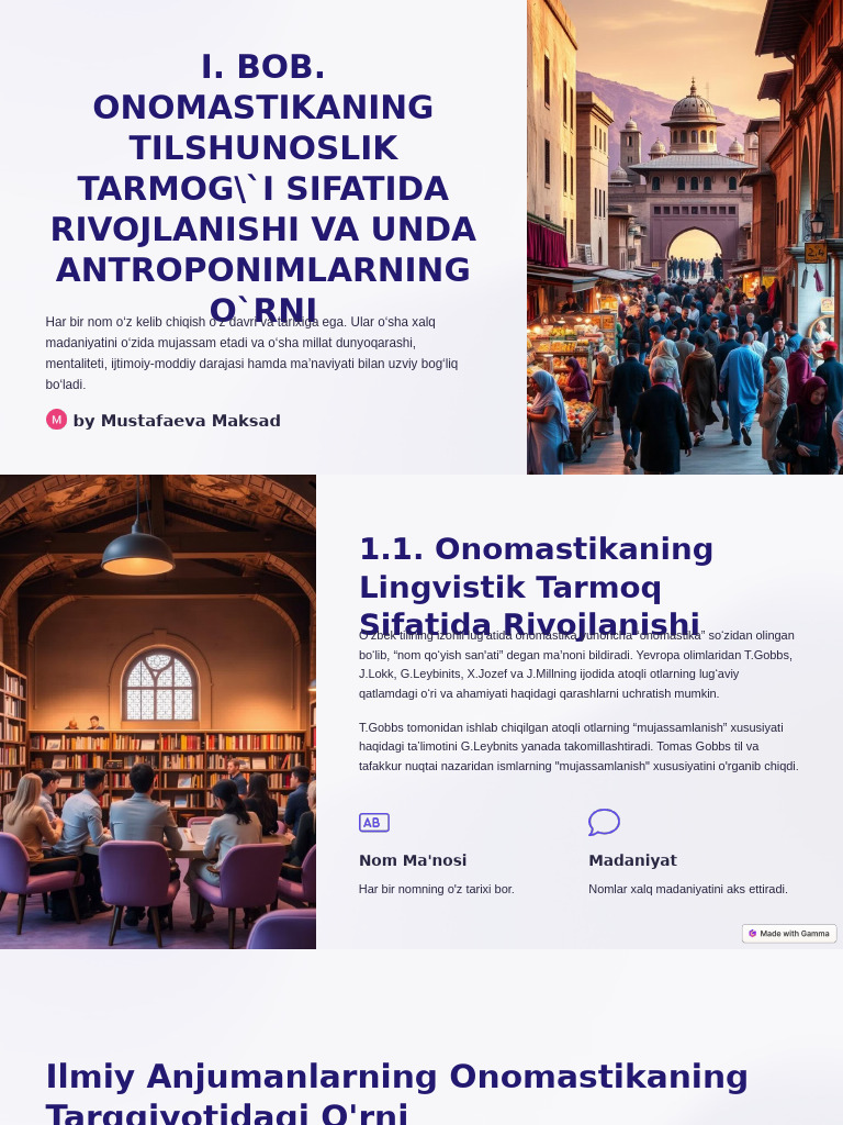 Mustafoyeva M Hisobot | PDF