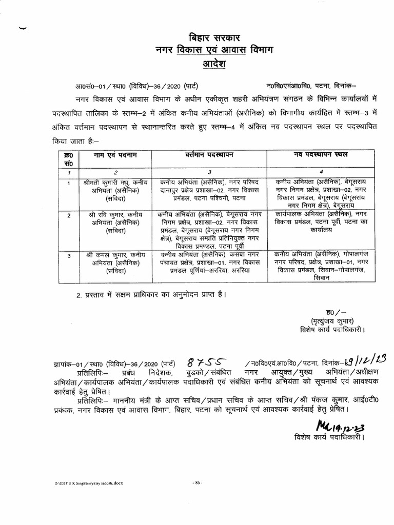 Order Memo 8755 | PDF