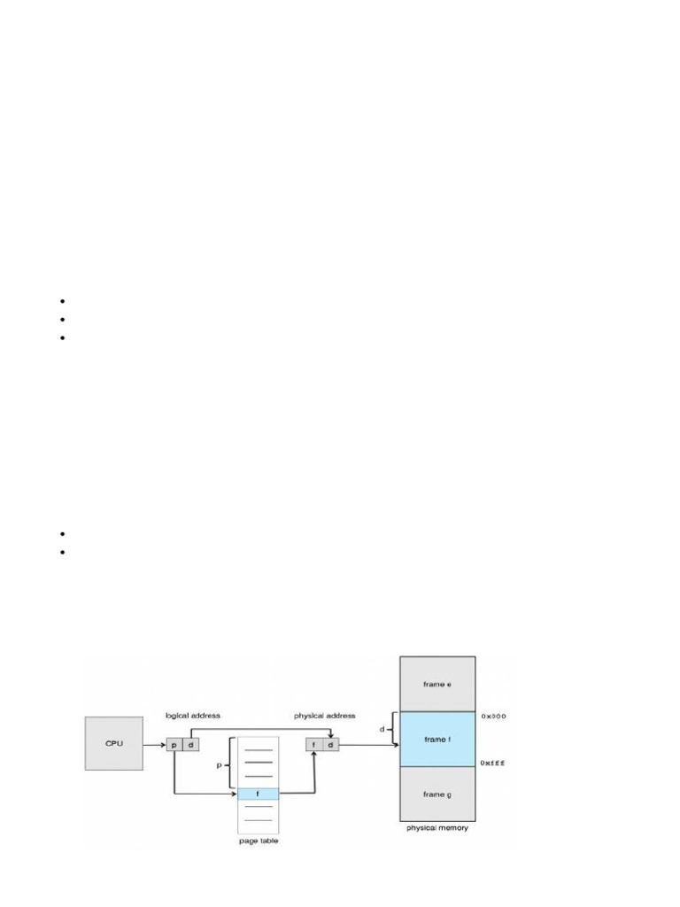 Paging and Segmentation in OS Explained | PDF | Computer Data Storage ...