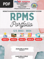 RPMS 2024-2025 | PDF | Learning | Curriculum
