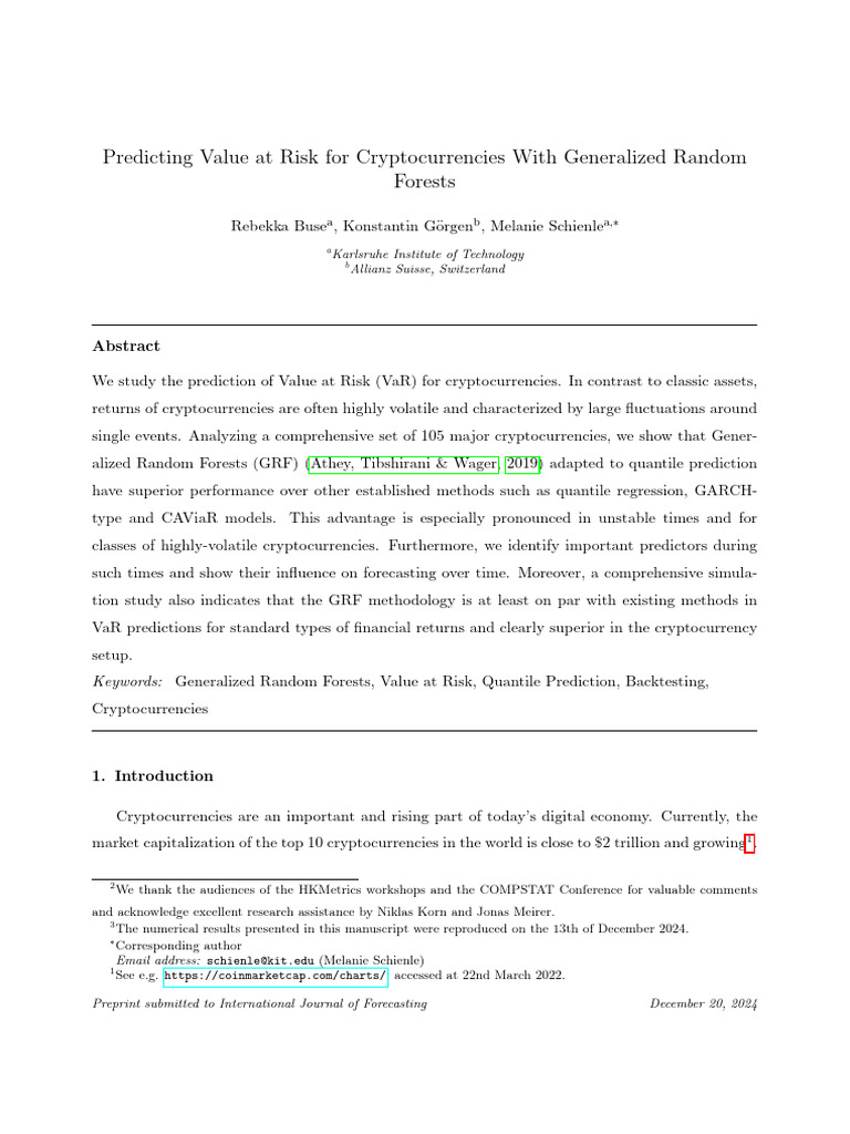 2203.08224v4 | PDF | Vector Autoregression | Regression Analysis