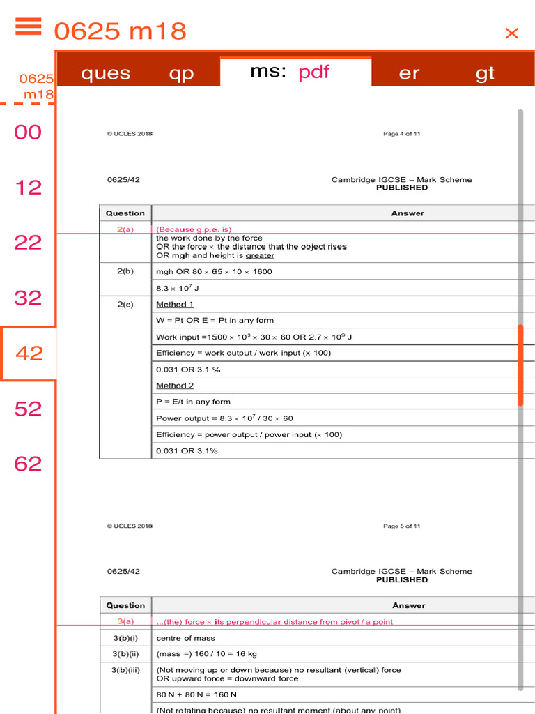FebMarch 2018 - IGCSE Physics - Paper - SC Query | PDF