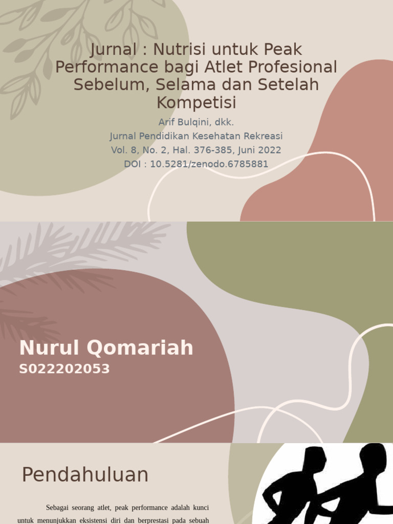 Nutrisi Untuk Peak Performance Bagi Atlet Profesional Sebelum, Selama ...