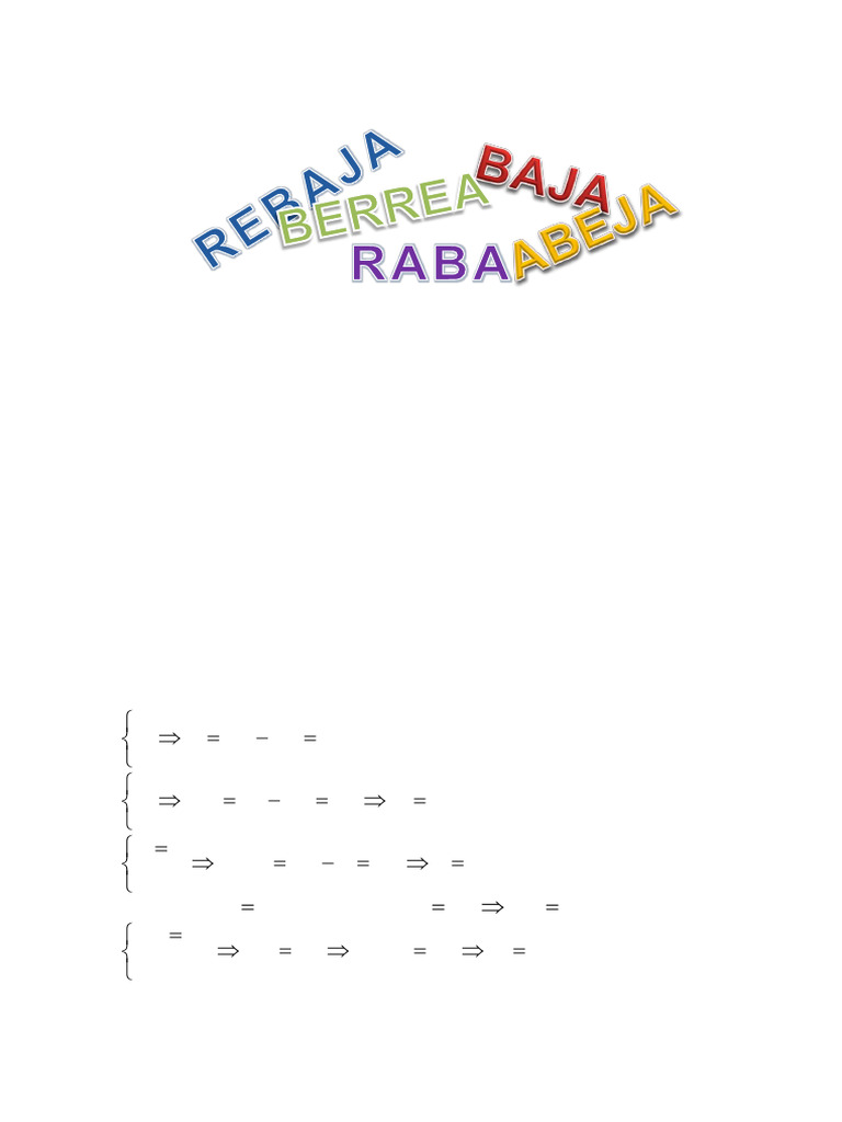 Palabras Encriptadas: 2) Berrea B (15) (3) (3) (15) A 50 BA 14 | PDF