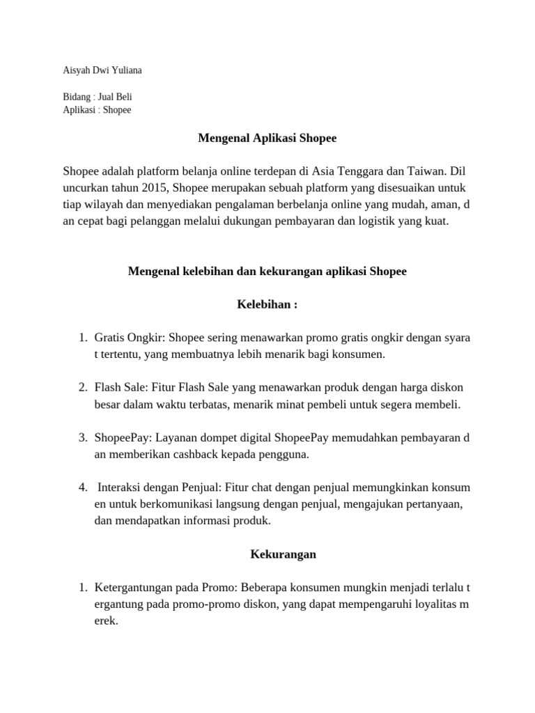 Tugas Aisyah | PDF