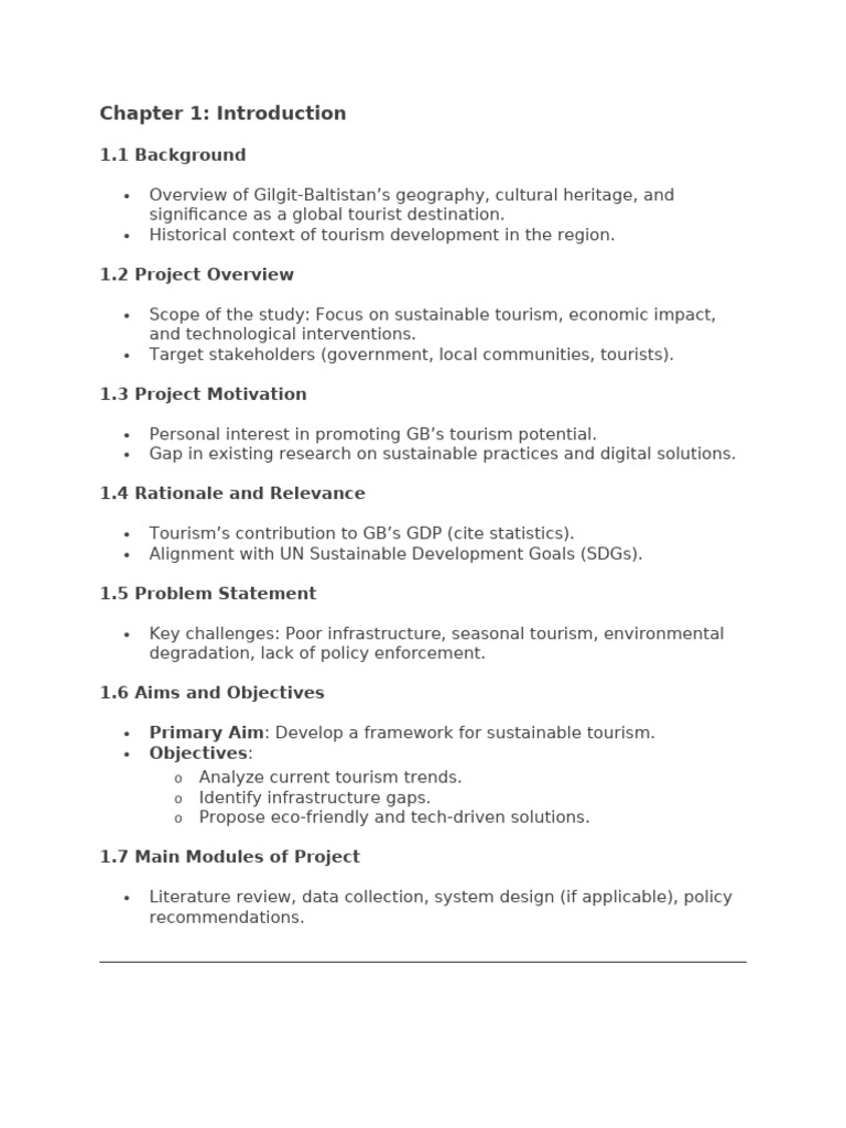 Tourism Management System | PDF | Sustainability | Tourism