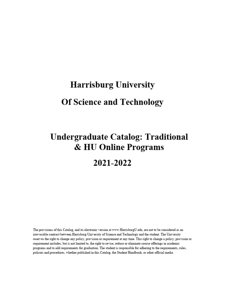 2021 22 Undergraduate Catalog FINAL 3 | PDF | University And College ...